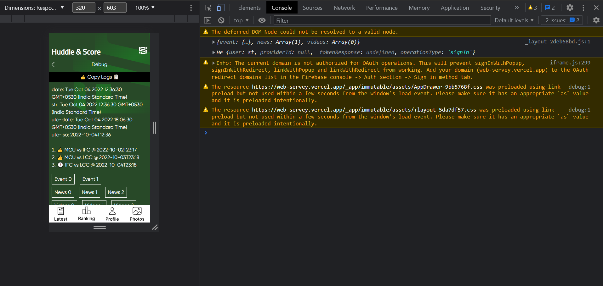 Svelte Sveltekit Not Running Javascript On Ios Stack Overflow
